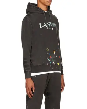 LANVIN X Gallery Dept. Logo Print Pullover Hoodie