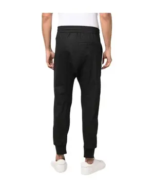 Neil Barrett Stripe-trim Dropped-crotch Track Pants