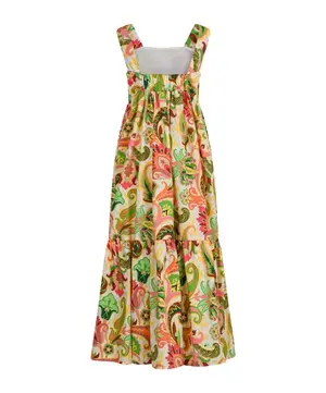 Etro Square Neck Day Dresses