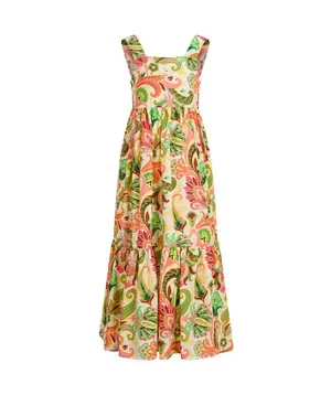 Etro Sleeveless Paisley Print Maxi Dress