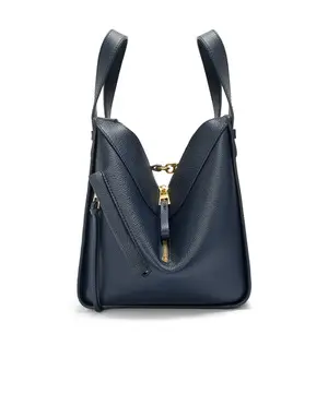 Loewe Compact Hammock Bag - Deep Navy Blue