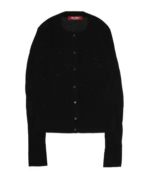 Max Mara Crewneck Button-up Cardigan
