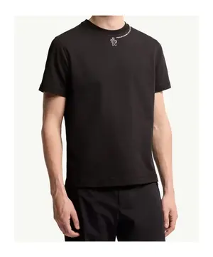 Moncler Logo Detailed Crewneck T-shirt