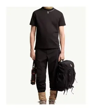 Moncler Logo Detailed Crewneck T-shirt