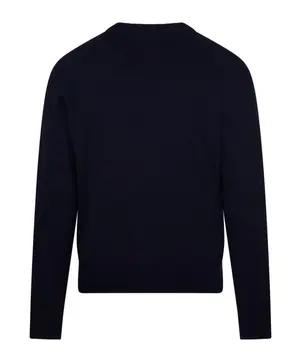 AMI Paris De Coeur Wool Cardigan