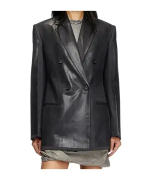 Diesel® Notched Lapel Outerwear For Women