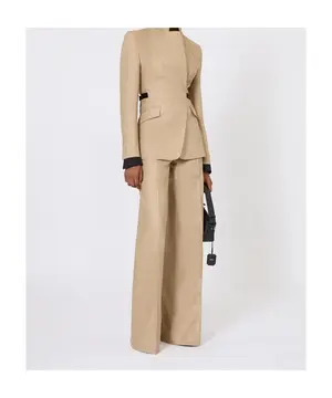 Max Mara Pleated Straight-leg Trousers