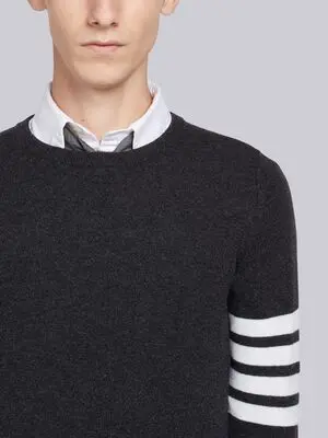 Thom Browne 4-bar Knitted Pullover