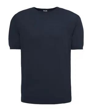 Malo T-shirt With Round Neck And Short Sleeves - Black