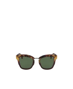 FERRAGAMO Logo Sunglasses - Green