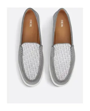 Dior Granville Loafers - Gray