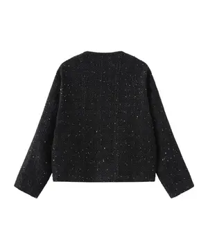Marissa Chiara V-neck Embellished Jacket