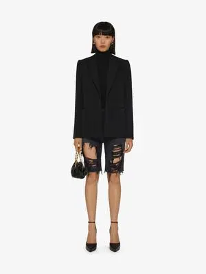 Givenchy Single-breasted V-neck Jacket - White