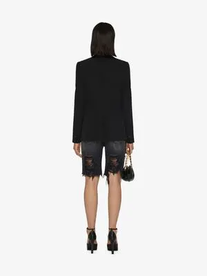 Givenchy Single-breasted V-neck Jacket - White