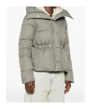 Canada Goose Montgomery Puffer Jacket With Drawstring Waist - Green