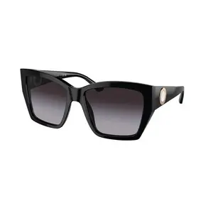BVLGARI Square Frame Sunglasses - Black