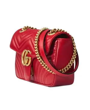 Gucci Gg Marmont Small Matelassé Shoulder Bag