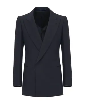 Alexander McQueen Long Sleeved Tailored Blazer - Black