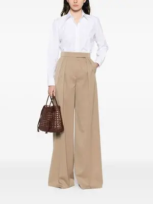 Max Mara Maroso Button-up Long-sleeved Shirt