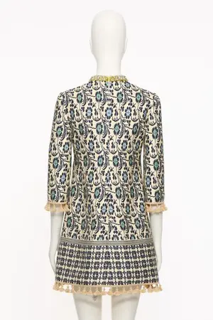 Valentino Garavani Floral-print Embellished Dress