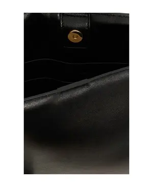 JIL SANDER Small Tangle Shoulder Bag - Black
