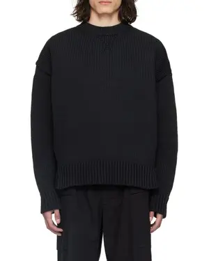 JIL SANDER Drop Shoulder Knitted Jumper