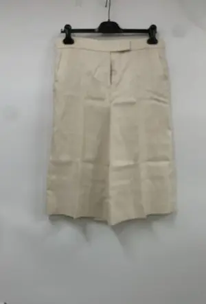 Max Mara Pleated Bermuda Shorts - White