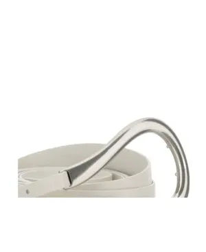 Bottega Veneta Logo Horse Collar Buckle Belt