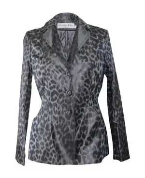Dior Leopard Print Blazer Jacket