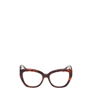 Max Mara Square Frame Eyeglasses - Black
