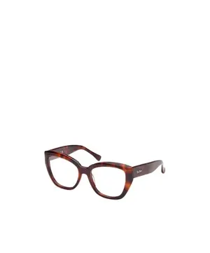 Max Mara Square Frame Eyeglasses - Black