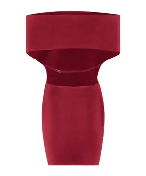 Jacquemus Cubista Mini Dress - Red