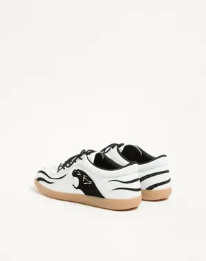 Valentino Garavani Kicky Vlogo Signature Lace-up Sneakers - White