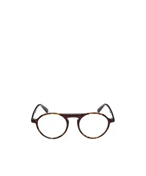 Moncler Round Frame Eyeglasses