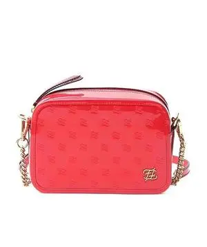 Fendi Karligraphy Embossed Crossbody Bag
