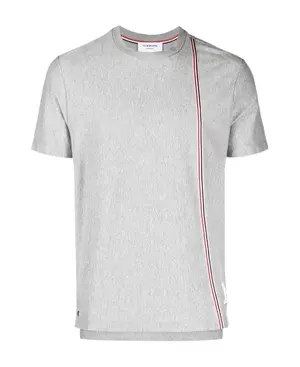 Thom Browne Jersey Short-sleeved T-shirt - Grey