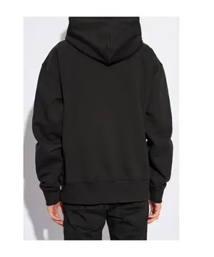 DIESEL® S-macs-hood-od Drawstring Hoodie - Black