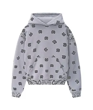 Rhude Long-sleeved Hoodie With All-over Pattern