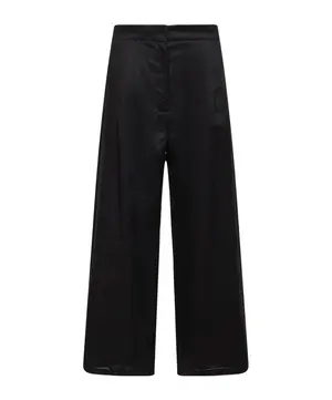 Max Mara Cropped Wide-leg Tailored Pants