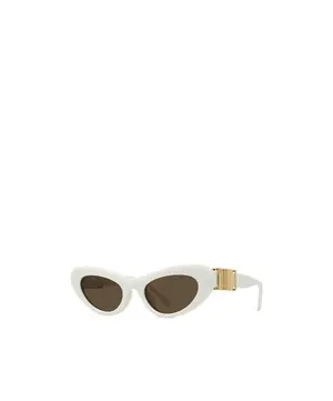 Loewe Full Frame Cat Eye Sunglasses - White