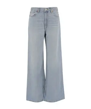RE/DONE Wide-leg Jeans - Gray