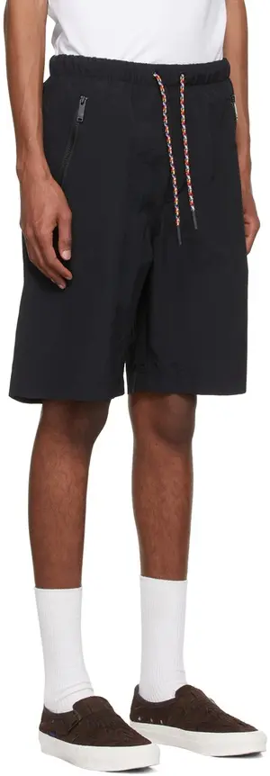 MARCELO BURLON COUNTY OF MILAN Logo Embroidered Drawstring Shorts