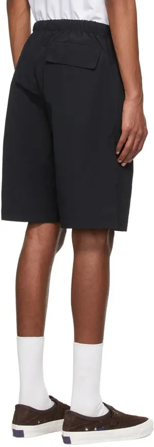 MARCELO BURLON COUNTY OF MILAN Logo Embroidered Drawstring Shorts