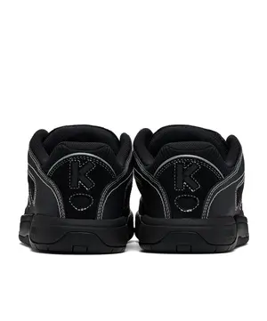 Kenzo Leather Sneakers With Logo Detailing