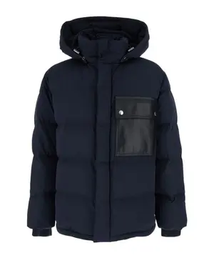 Bottega Veneta Padded Hooded Jacket - Black