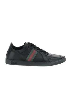 Gucci Stretch Low-top Sneakers With Interlocking G Detail