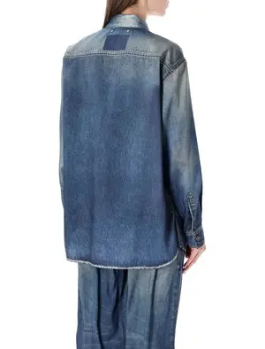 GOLDEN GOOSE Long Sleeved Denim Shirt
