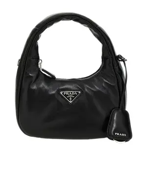 Prada Mini Padded Leather Shoulder Bag