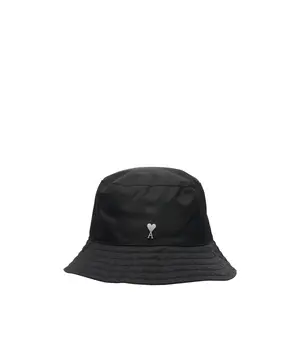 Ami De Coeur Stud Bucket Hat - Black