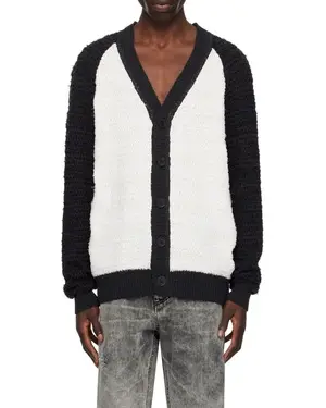 Balmain Two-toned Knit Cardigan